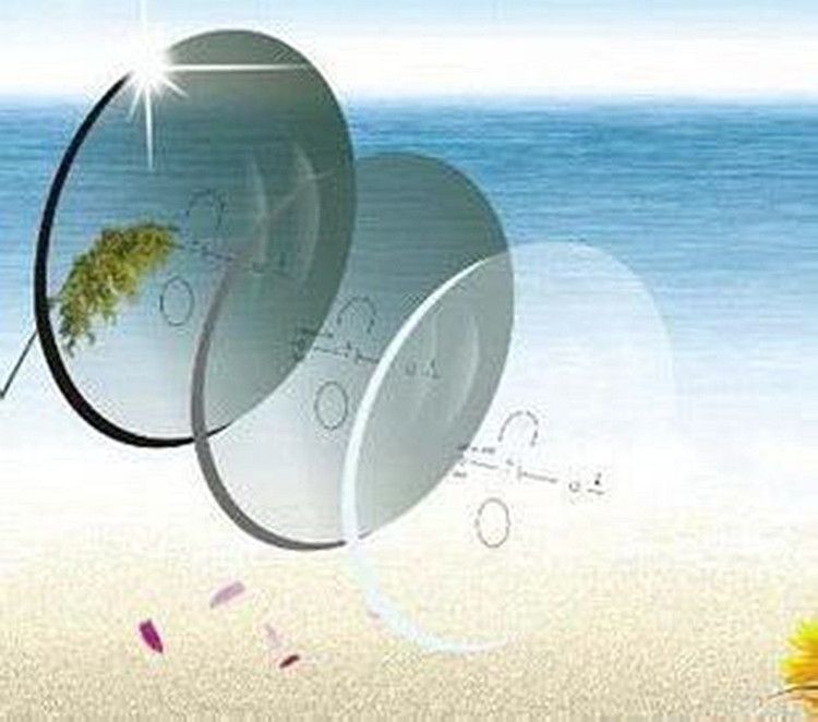 RX Lens Photochromic Progressive Lens 1.56 HMC+EMI 12mm&14mm Corridor ...