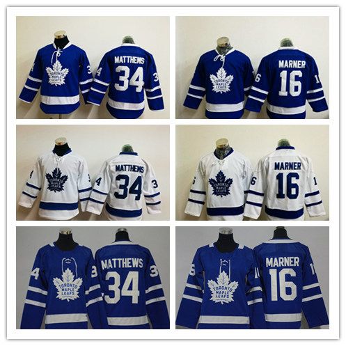 2019 2018 New Youth 34 Auston Matthews Jersey Toronto Maple Leafs Blue ...
