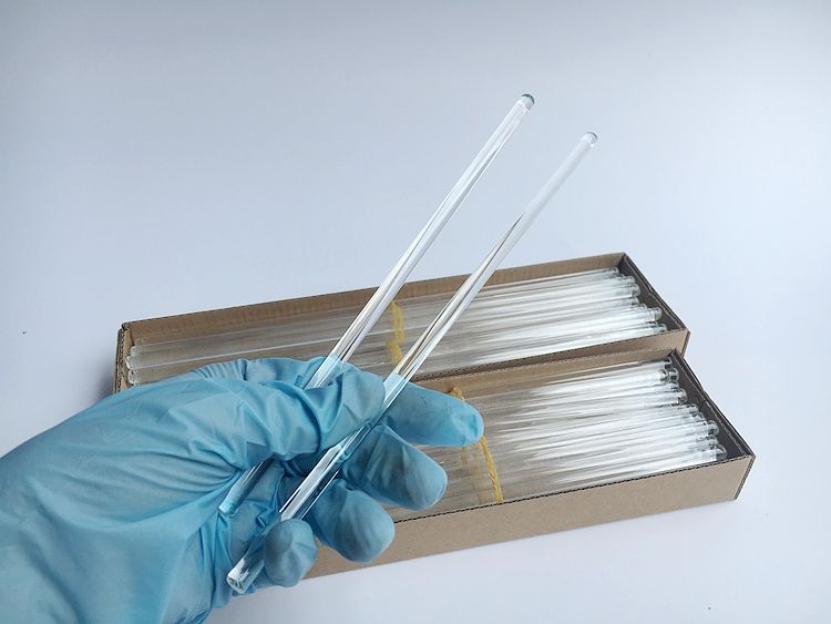 2021 Glass Stir Bar Experimental Glass Rod Drainage Rod Guide Rod ...