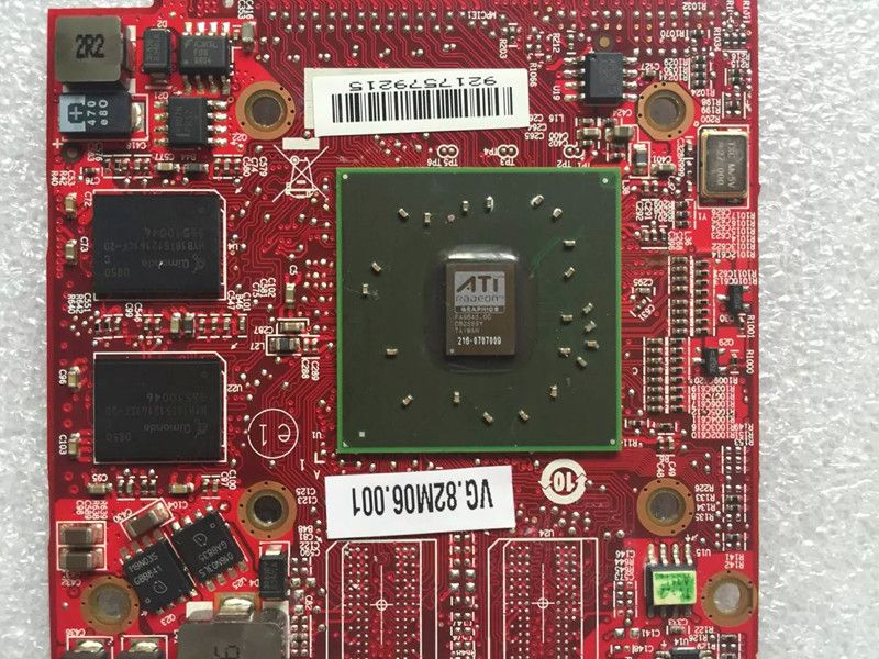 ATI Mobility Radeon HD3470 HD 3470 256MB Video Graphics Card For Acer ...