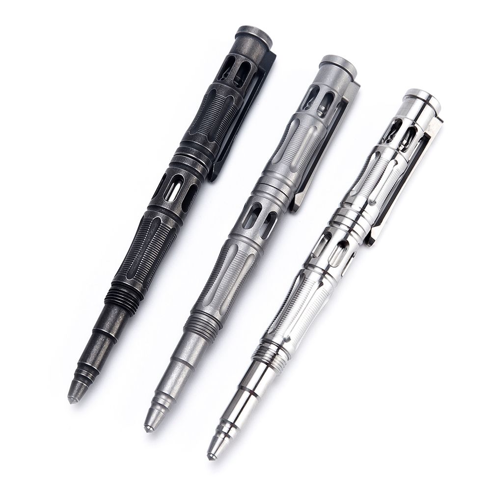 TACRAY Titanium Tactical Pen Defense Pen Tungsten Steel Head Self ...