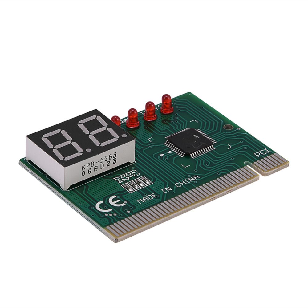 New 2 Digit Pci Pc Diagnostic Card Motherboard Tester Analyzer Post For