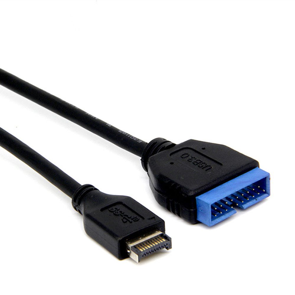 20cm USB 3.1 Type E Male To USB 3.0 IDC 20P Male Motherboard Adapter ...