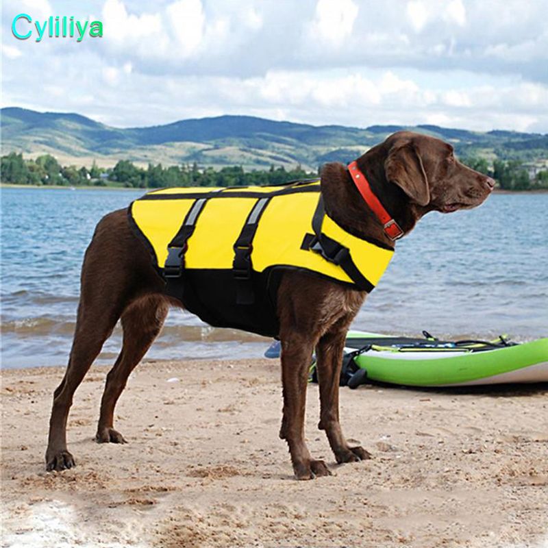 2018 Dog Saver Life Jacket Reflective Pet Preserver Multi Size Aquatic ...