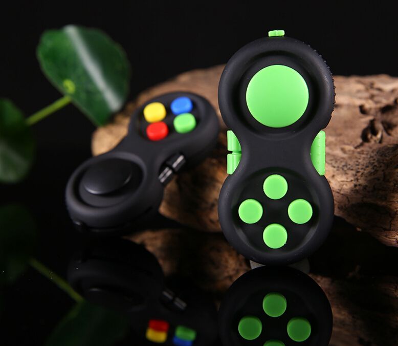 Fidget Pad Second Generation Fidget Cube Hand Shank Adults Kids Game ...