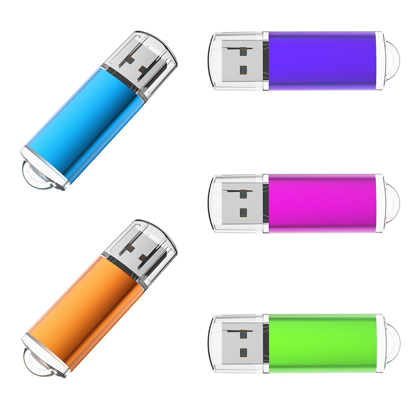 512MB USB 2.0 Flash Drive Rectangle Flash Pen Drive High Speed Thumb ...
