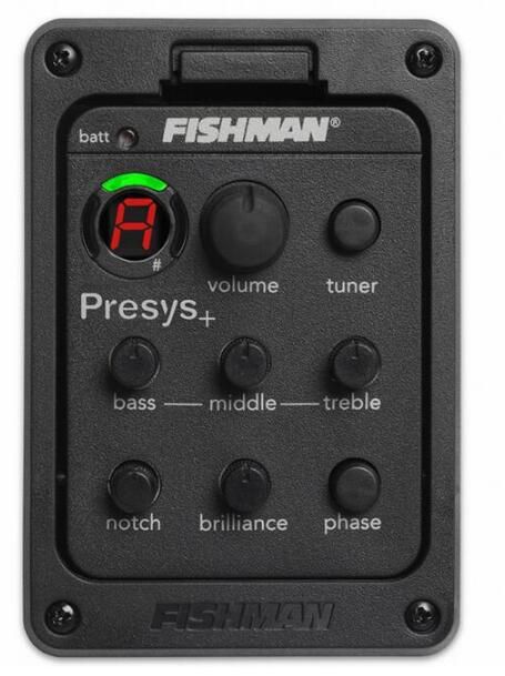 2021 High Quality Fishman EQ 301 Tuner Equalizer System Acoustic Guitar ...