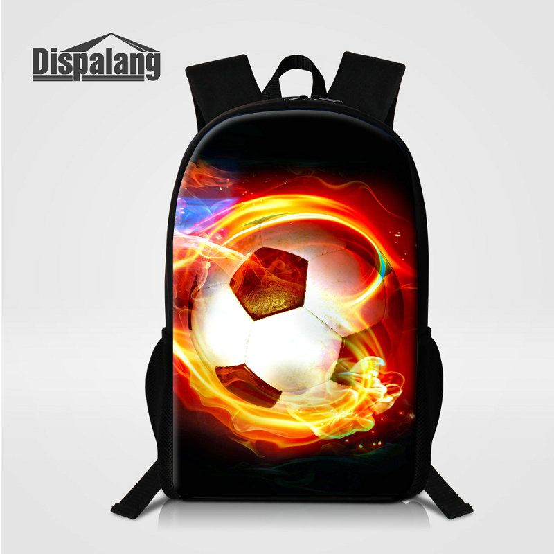 Children School Bags For Elementary Students Football Design Boys ...