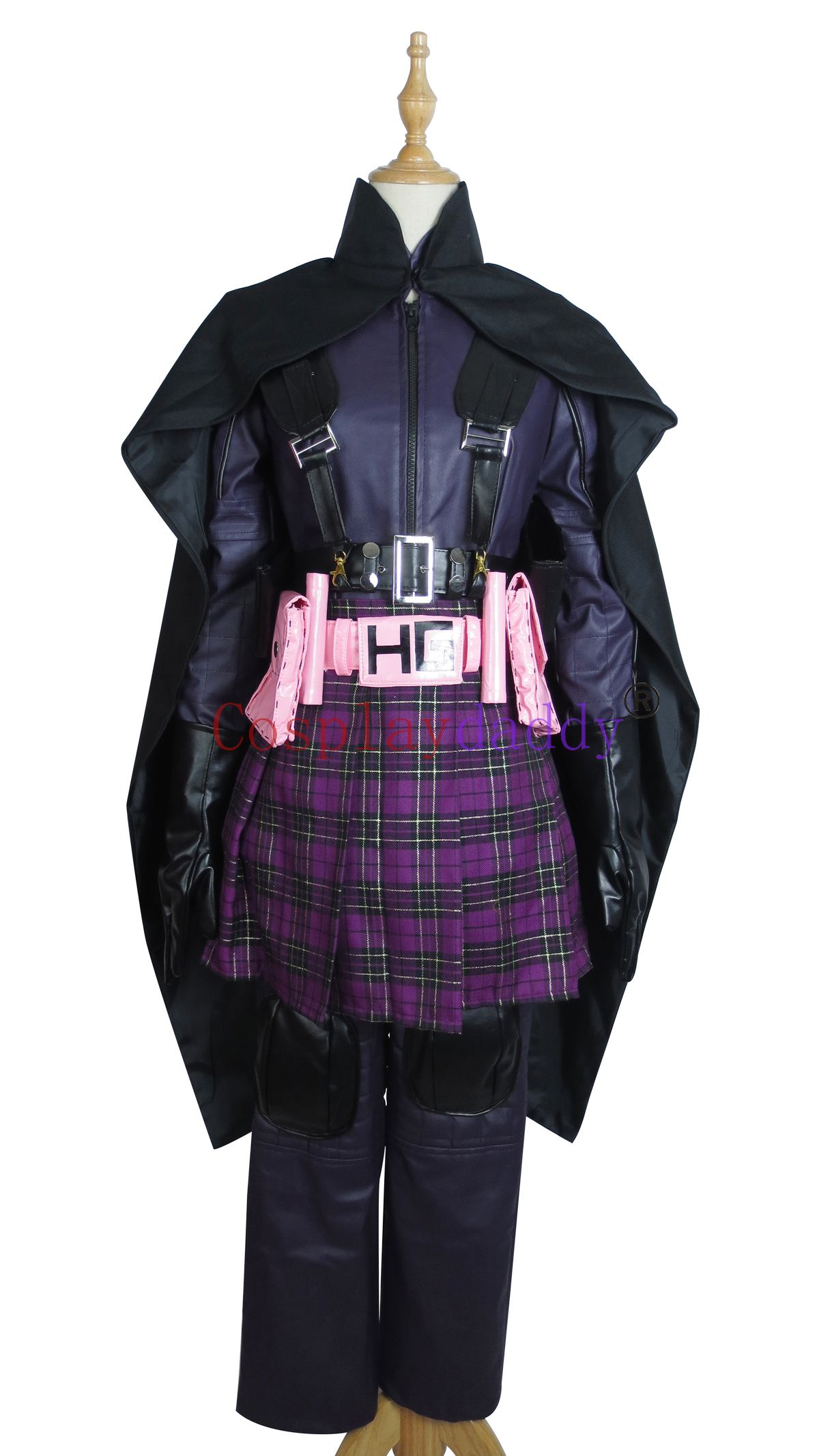 Kick Ass Hit Girl Costume Suit Outfit Carnival Anime Halloween Cosplay ...
