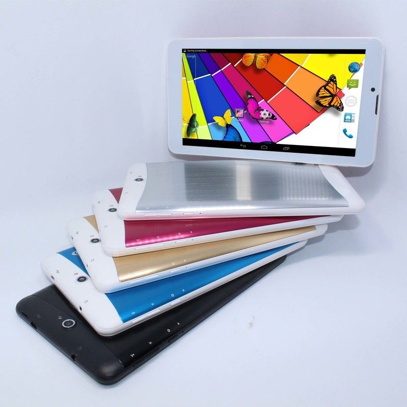 HOT Tablet Pc 7 Inch 3G Phablet Android 4.4 MTK6572 Dual Core 512MB 8GB ...