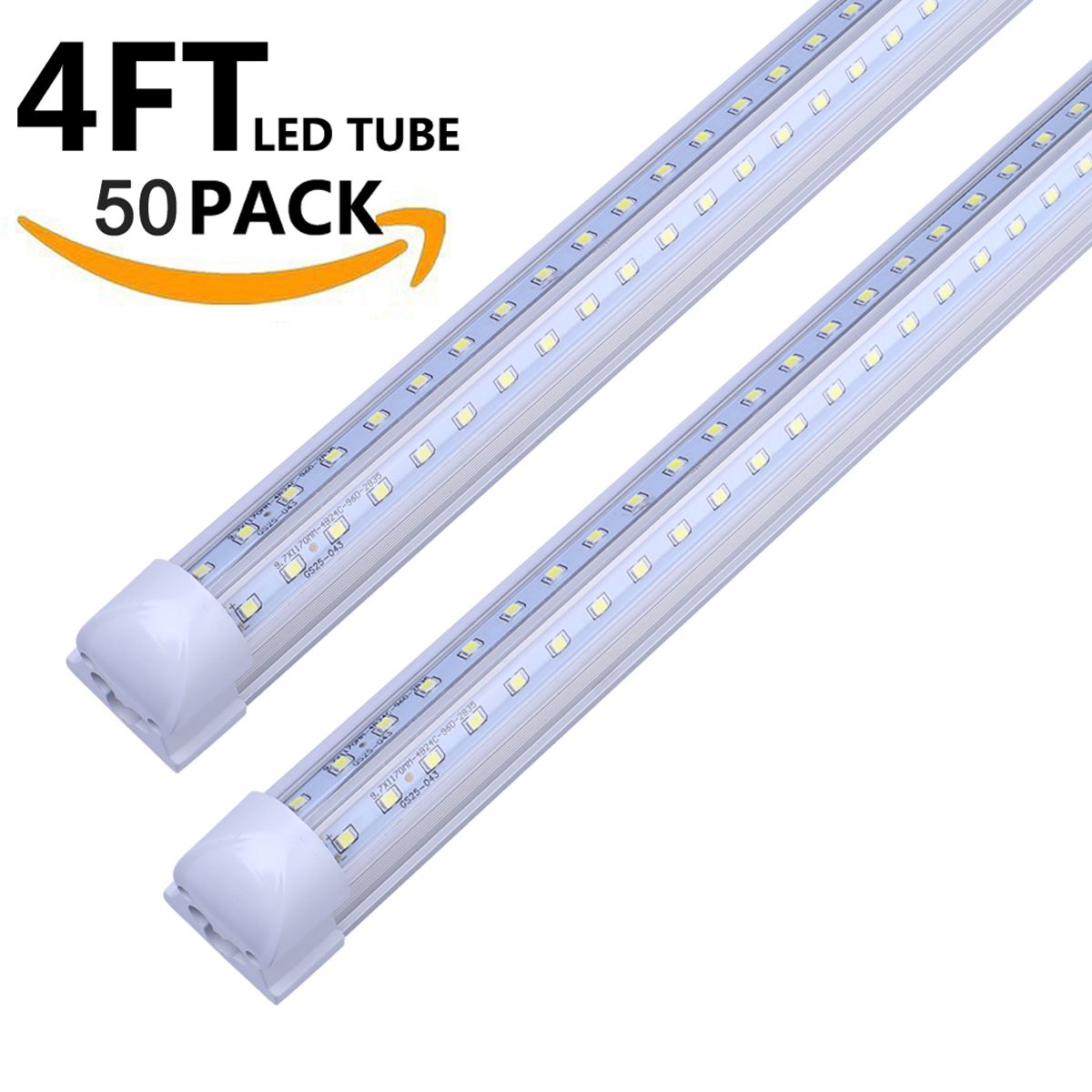 LED Tube T8 8 Ft 8ft High Lumen LED Tubes Light V Shape Integrate ...