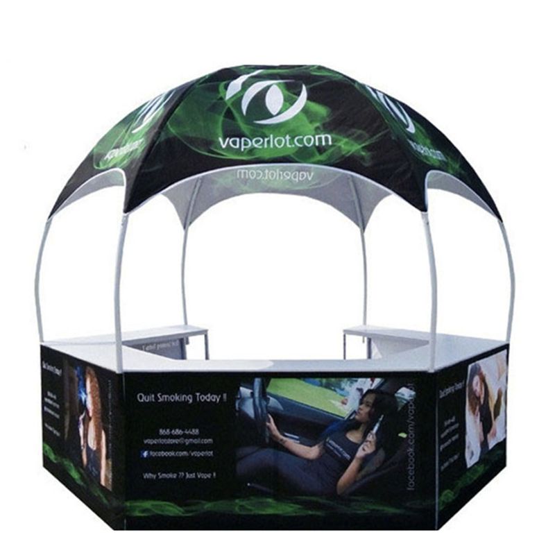 2019 Custom Printed Dome Gazebo Tent 3m Pop Up Kiosk Tent Outdoor ...