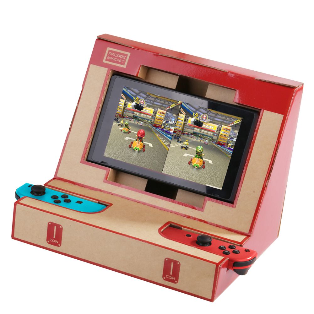 2018 Hot DIY Cardboard Game Rack Kit Arcade Support Folding Bracket NS ...