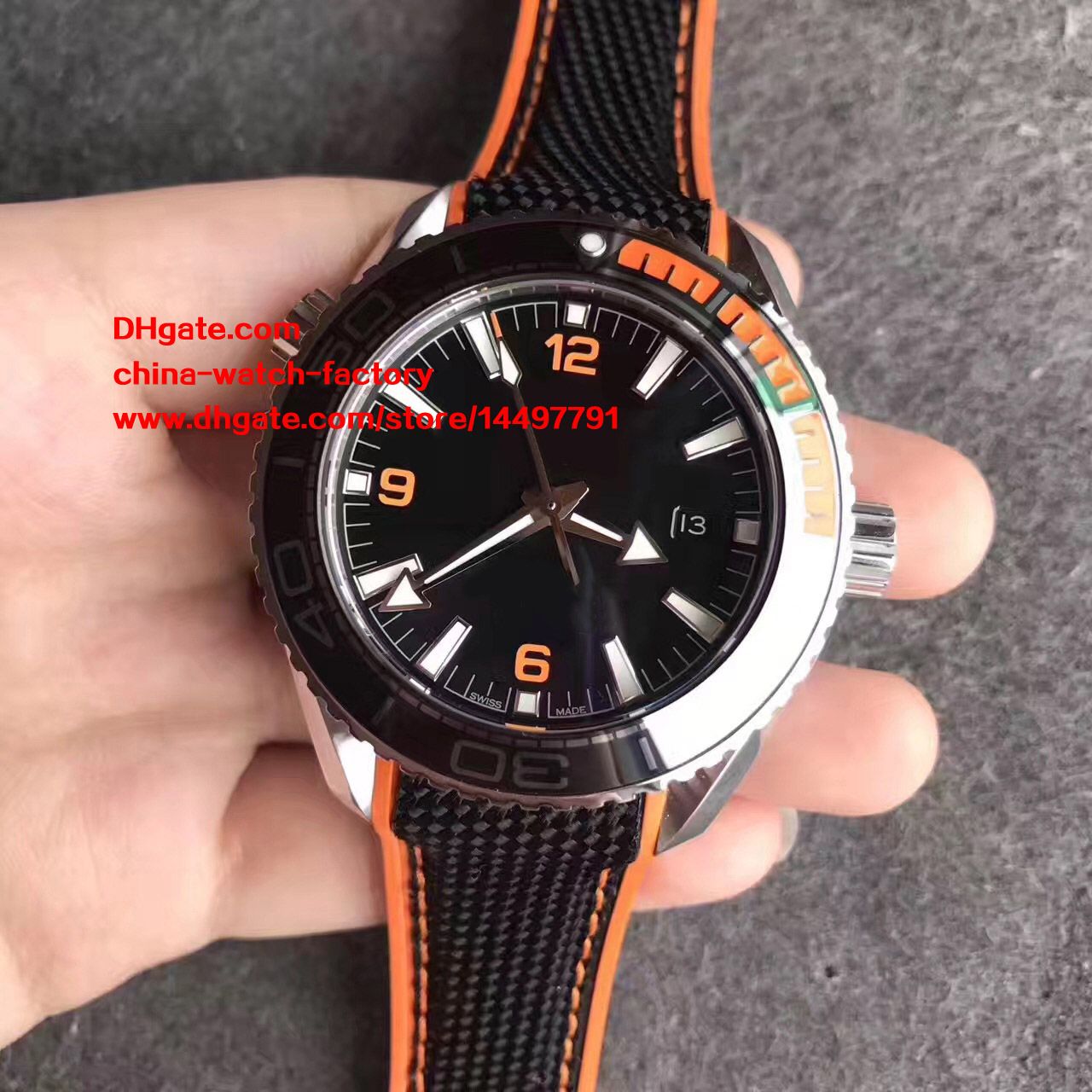 7 Style Luxury Top Quality Watch BF Factory 43.5mm Planet Ocean Co ...