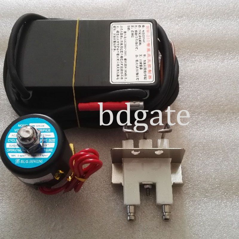 2021 220 240V Gas Ignition Control Unit With Sparking Ignitor&Solenoid ...