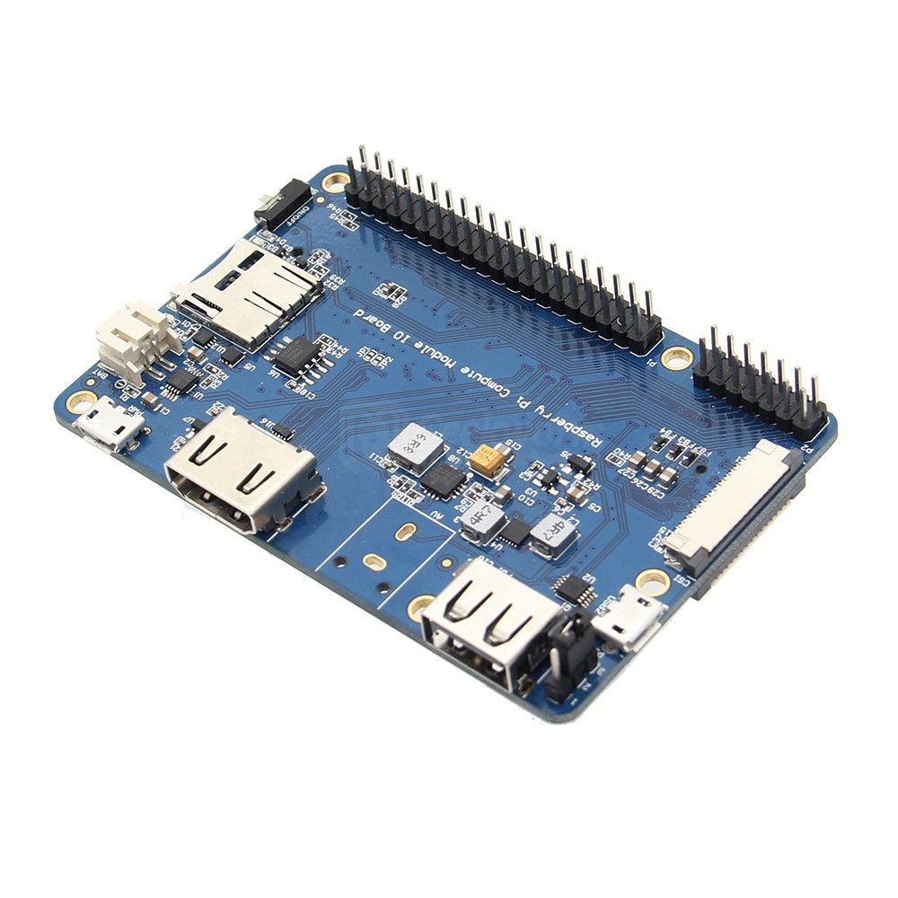 2019 Raspberry Pi CM3 / CM3L IO Expansion Board For Raspberry Pi Compute Module 3 / 3 Lite From ...