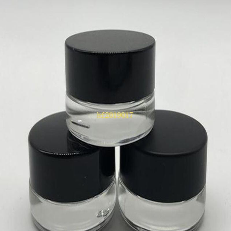 2020 300 X 3g Traval Small Cream Make Up Glass Jar With Aluminum Lids ...
