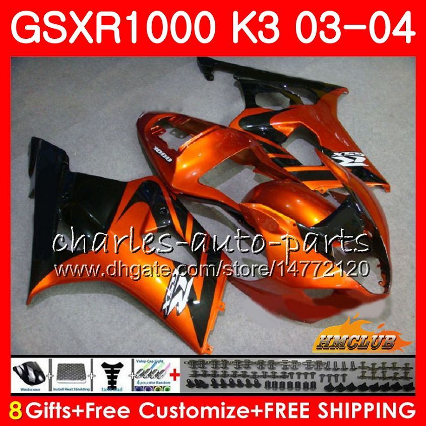 Frame For SUZUKI GSX R1000 GSXR 1000 GSXR1000 03 04 Body 15HC.44 ...