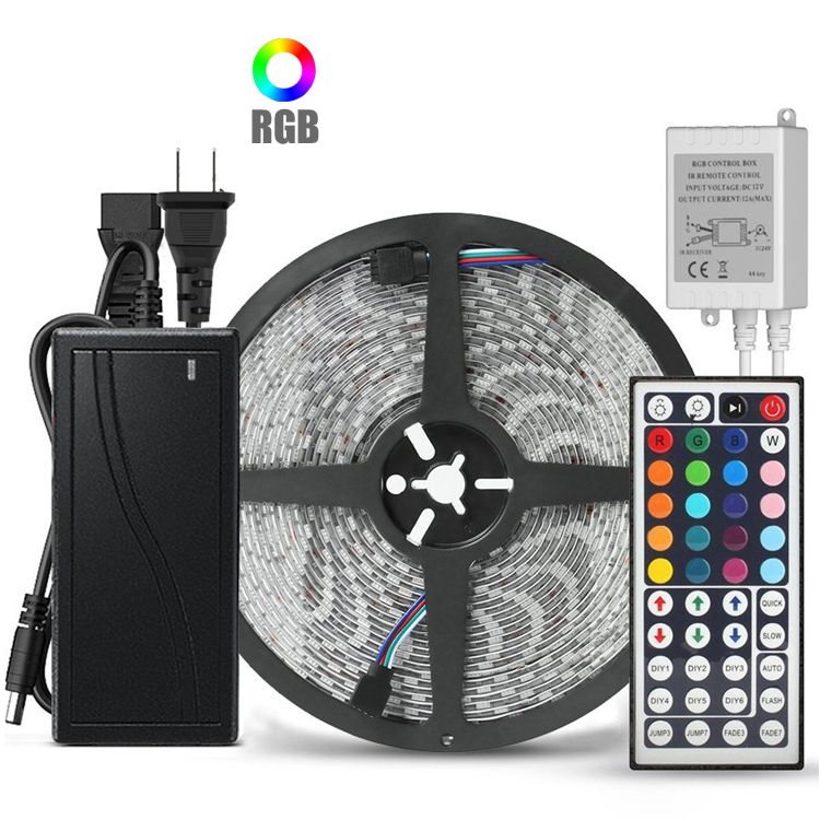 10M 5M Flexible RGB LED Light Strip 5050 SMD 5M 300 LEDs 10M 600 LEDs ...