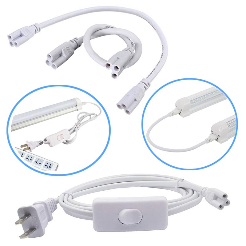 2019 Led Extension Cord Led Lamp Connecting Wire Double End Connector