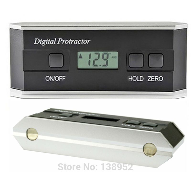 2021 Digital Protractor Inclinometer Angle Finder 360 Degree With Angle ...