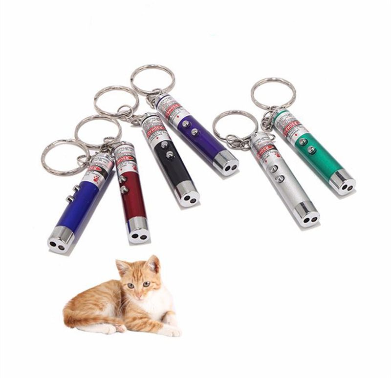 2020 Laser Funny Cat Stick New Cool 2 In1 Red Laser Pointer Pen With ...