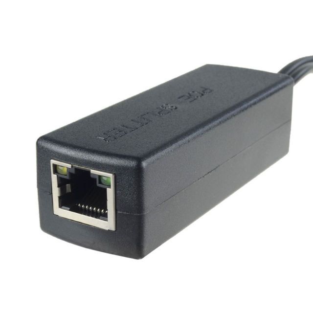 DC 44 57V To 12V POE Switch Splitter Power Adapter Date Transfer 10 ...