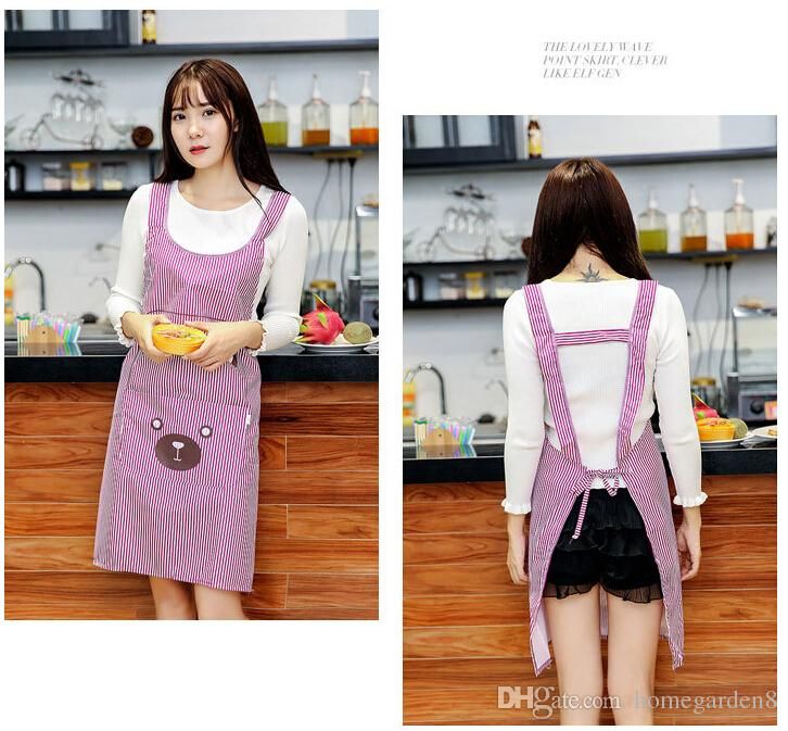 Shoulder Strap H Style Fashion Apron Sleeveless Home Overalls ...