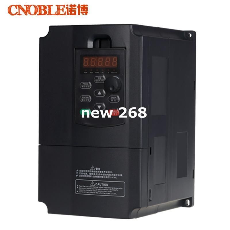 380v 7.5kw VFD Variable Frequency Drive Inverter / VFD 3HP Input 3HP ...