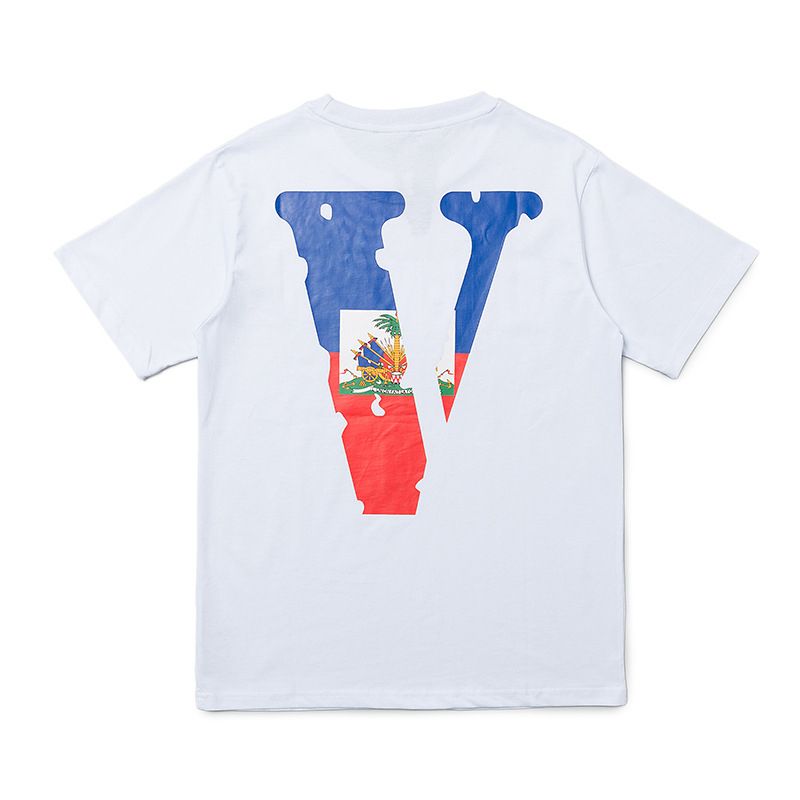 Vlone Mens Designer T Shirt Vlone Men Women T Shirt High Quality Black ...