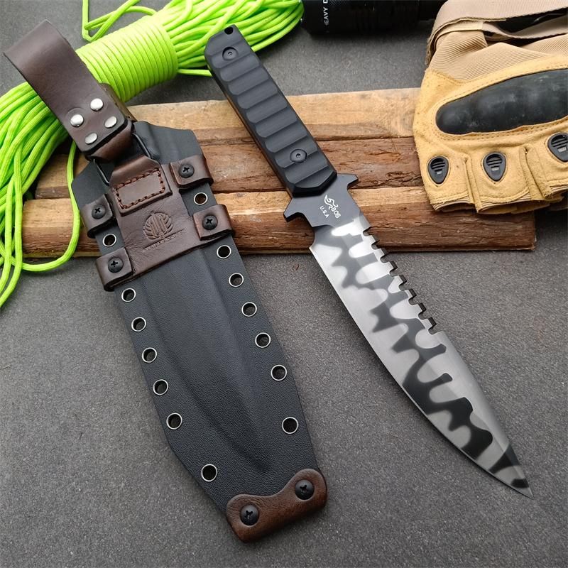 Promotion OEM Strider Survival Straight Knife DC53 Drop Point Blade ...
