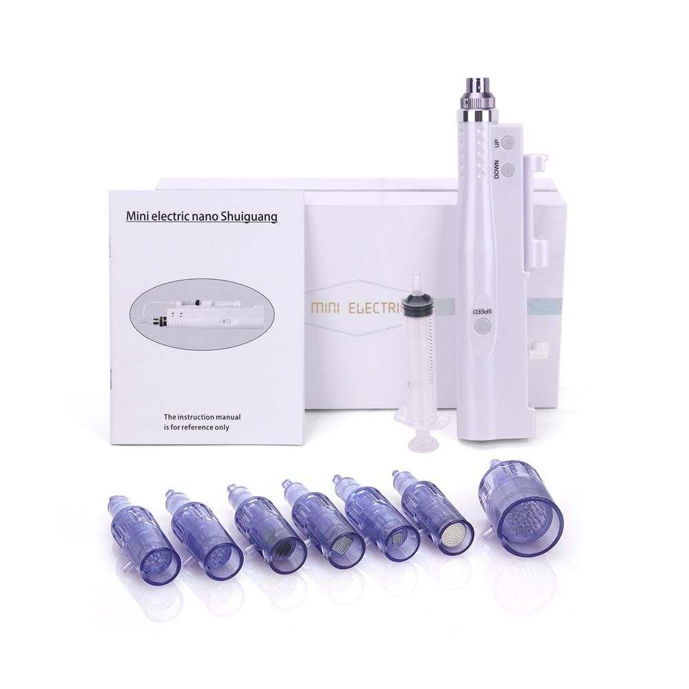 2020 Mini 2 In 1 Electric Microneedling Auto Crystal Injector ...