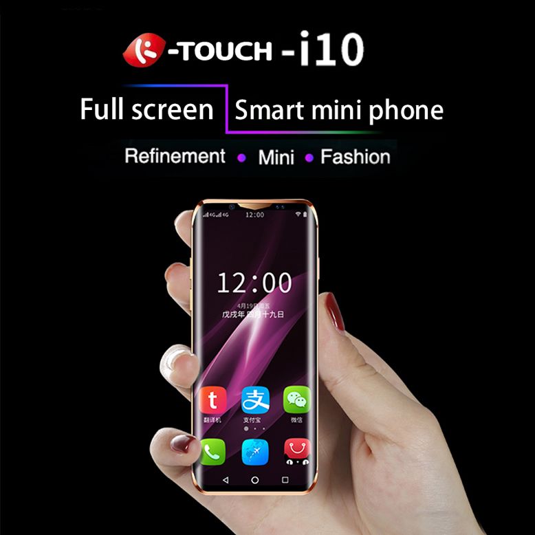 Best Luxury K Touch I10 Super Mini 4G Mobile Phone Face ID MTK6737 Quad ...
