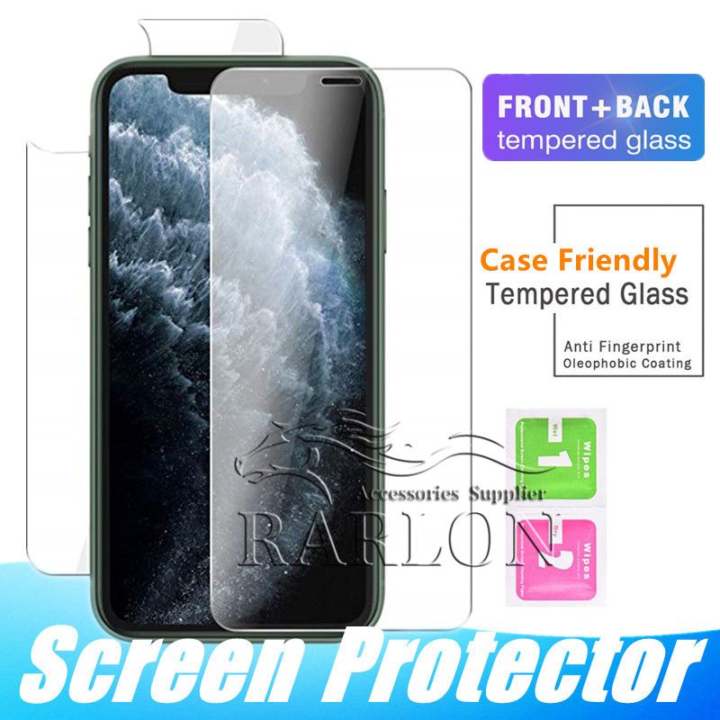 Front And Back Rear Tempered Glass For New IPhone 11 Pro Max XR XS MAX ...