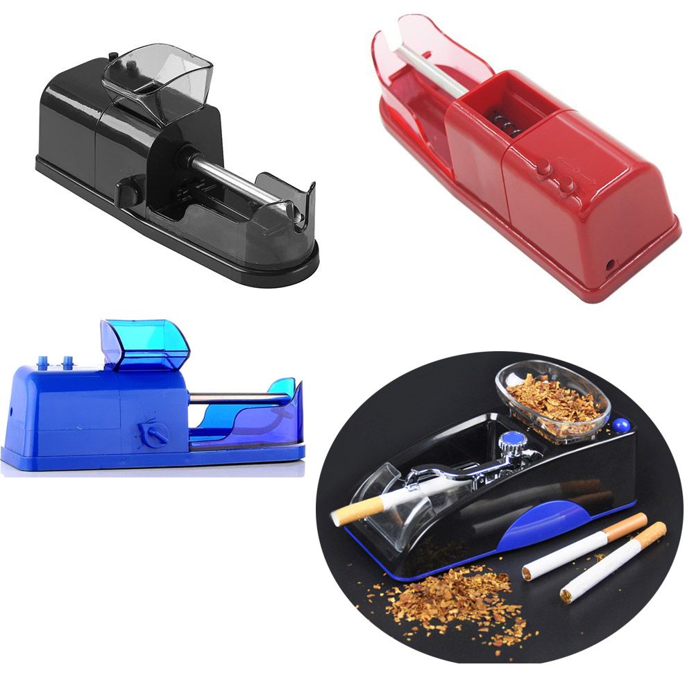2021 Electric Automatic Cigarette Rolling Machine Tobacco Injector ...