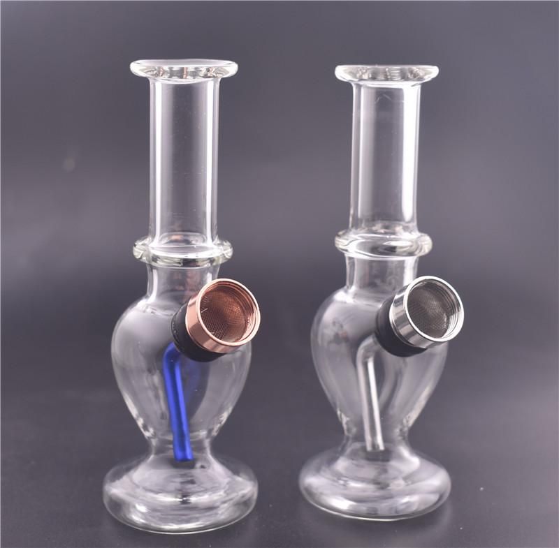 2021 Creative Mini Glass Water Pipe Bong Dab Oil Rig Hand Tobacco Pipes ...