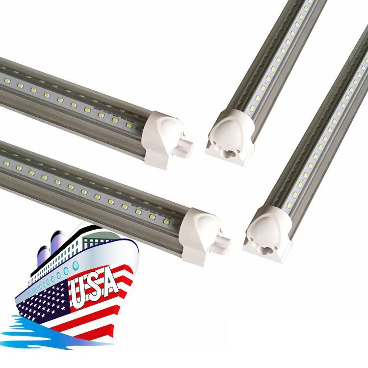 Tube LED Light 2400mm 2.4m 240cm 8ft 4ft 5ft 6ft T8 Integrate V Shape ...