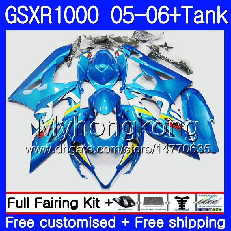+Tank For SUZUKI GSXR 1000 1000CC GSX R1000 2005 2006 Bodywork 300HM.58 ...