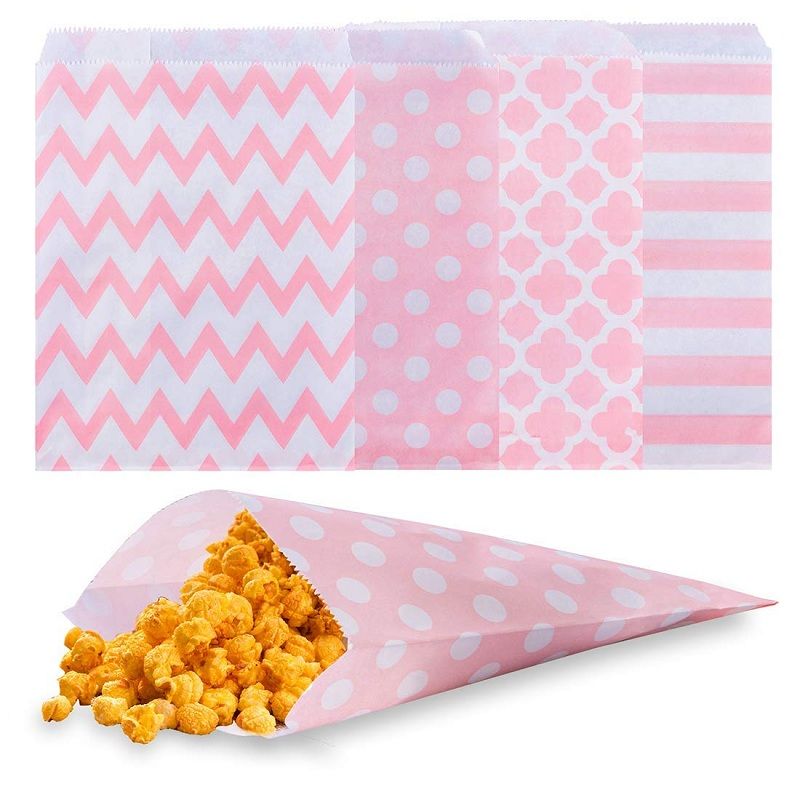 Wedding Candy Bar Bags Paper Candy Bags Cake Storage Snack Gift Kids ...