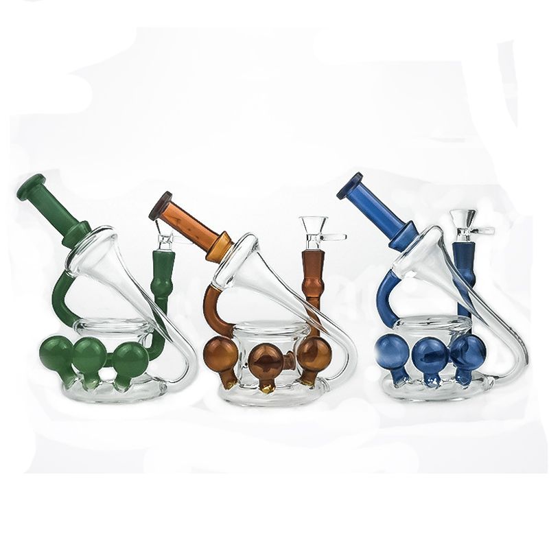 2020 Bong Dab Rig Glass Bong Dab Rigs Water Pipe Hookah Ash Catcher Oil ...