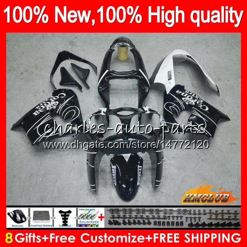 Body For KAWASAKI ZX900 ZX9 R ZX 9R Black Sale ZX9R 98 99 00 01 55HC.12 ...