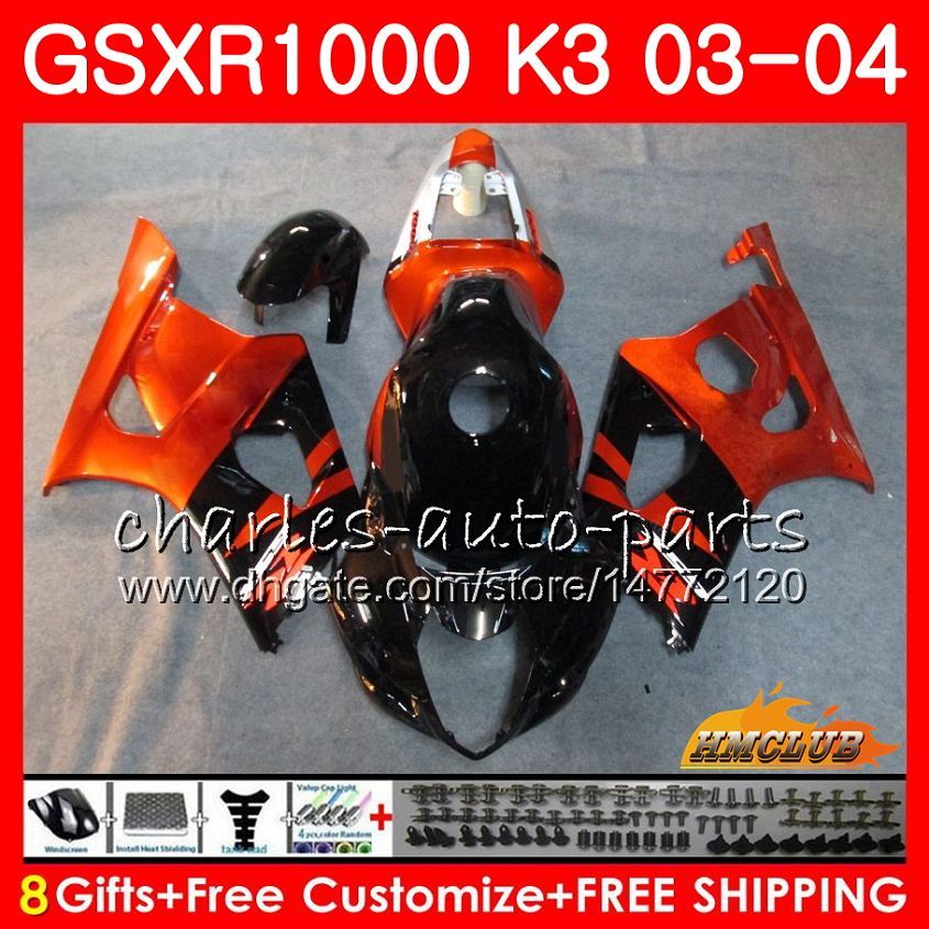 Frame For SUZUKI GSX R1000 GSXR 1000 GSXR1000 03 04 Body 15HC.65 ...