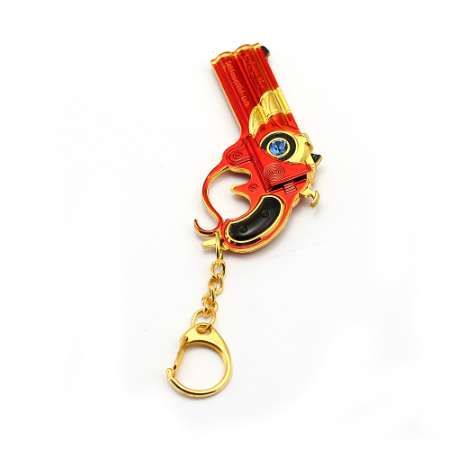 2021 Bayonetta Keychain Metal Alloy Gun Toy Pendant Crystal Key Ring ...