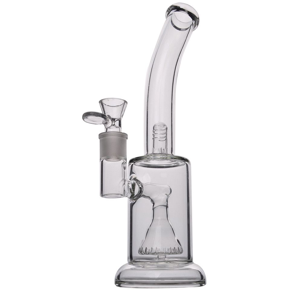 2019 Tall Big Bong 18mm Bowl Joint Heady Glass Bongs Water Pipes Beaker ...