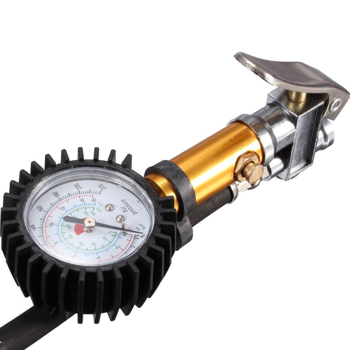 2021 220 PSI Tire Tyre Air Inflator Pressure Gauge Measurement Car 2021-220-psi-tire-tyre-air-inflator-pressure-gauge-measurement-car