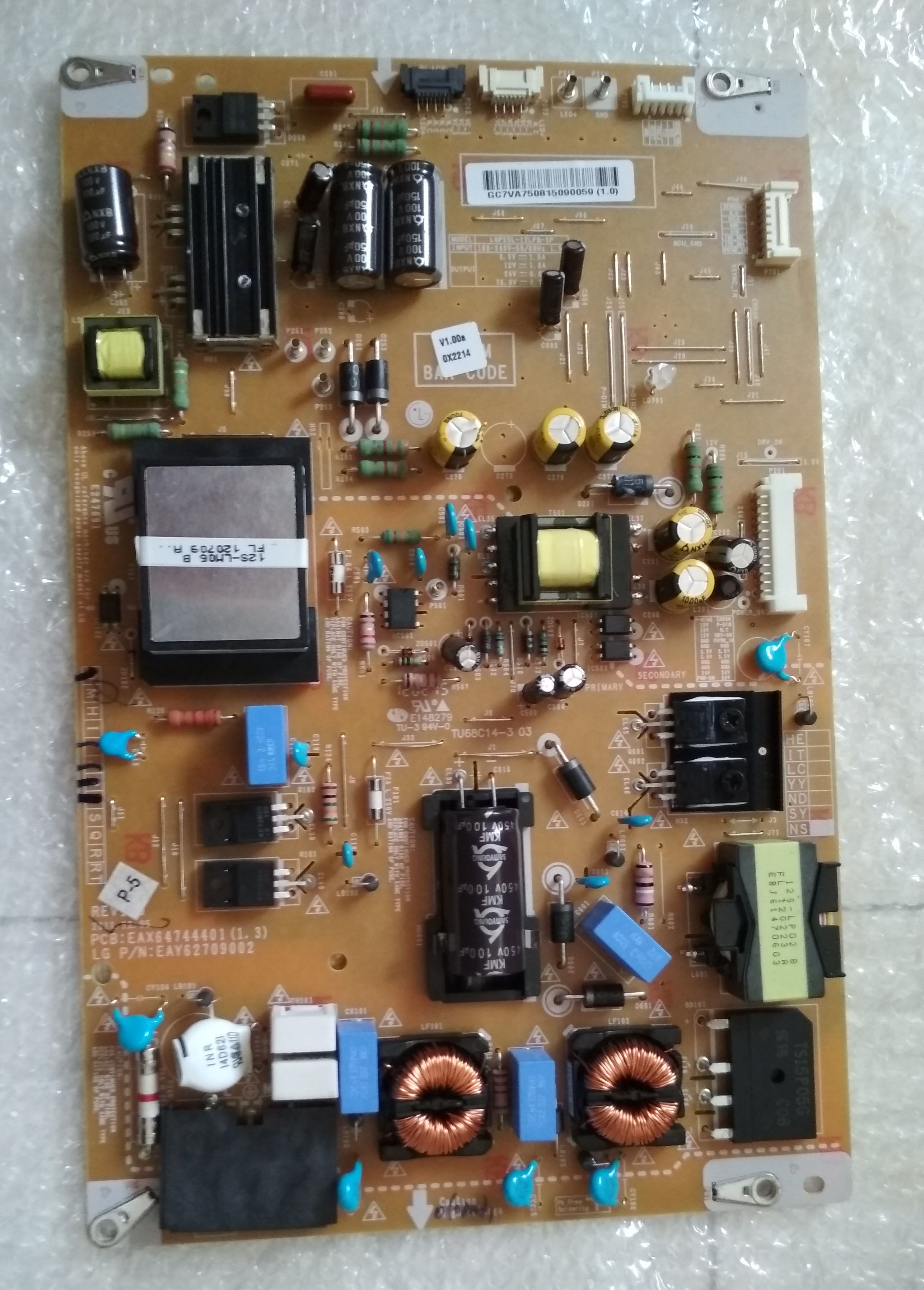 Original LCD Monitor Power Supply Board PCB Unit TV Board EAX64744401 ...