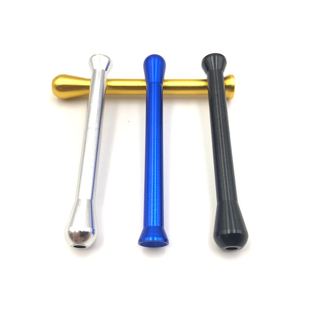 2021 Portable Metal Sniffer Snorter Straw 69mm/2.7in Aluminum Snuff ...