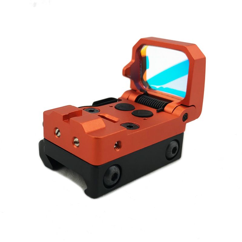 NEW RMT Flip Red Dot Sight Hunting Holographic Reflex Folding Scope ...
