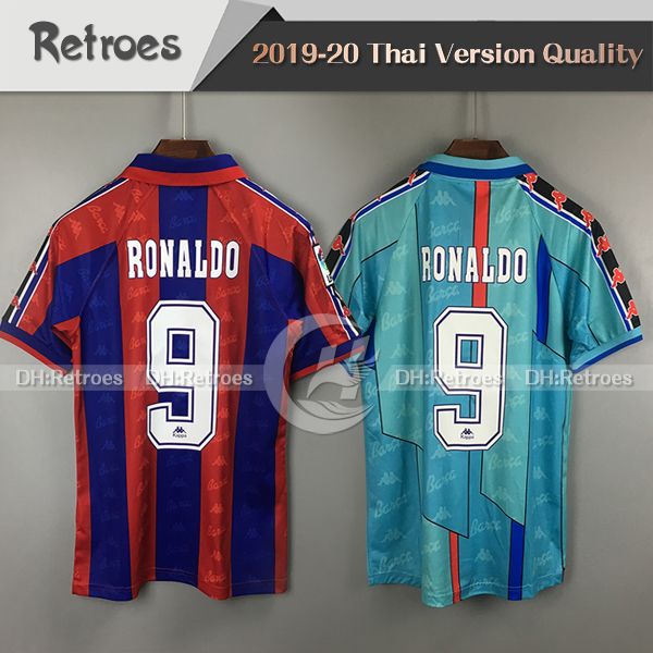 2020 1996 1997 Ronaldo Retro Home Soccer Jersey 96 97 Guardiola Away ...