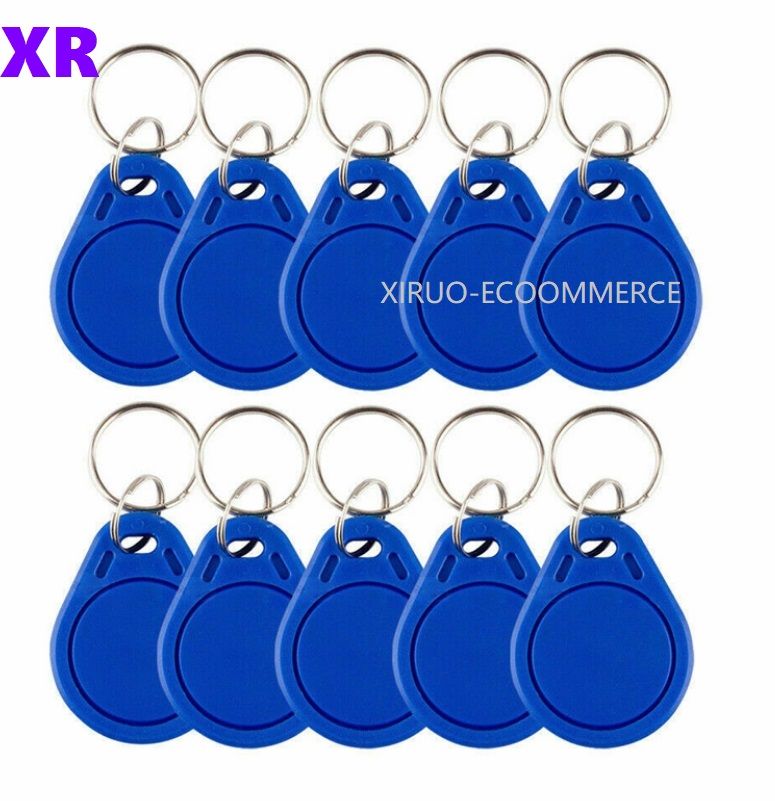 RFID Tag Key Fob Keyfobs Keychain Ring Token 125Khz Proximity Tags ID ...